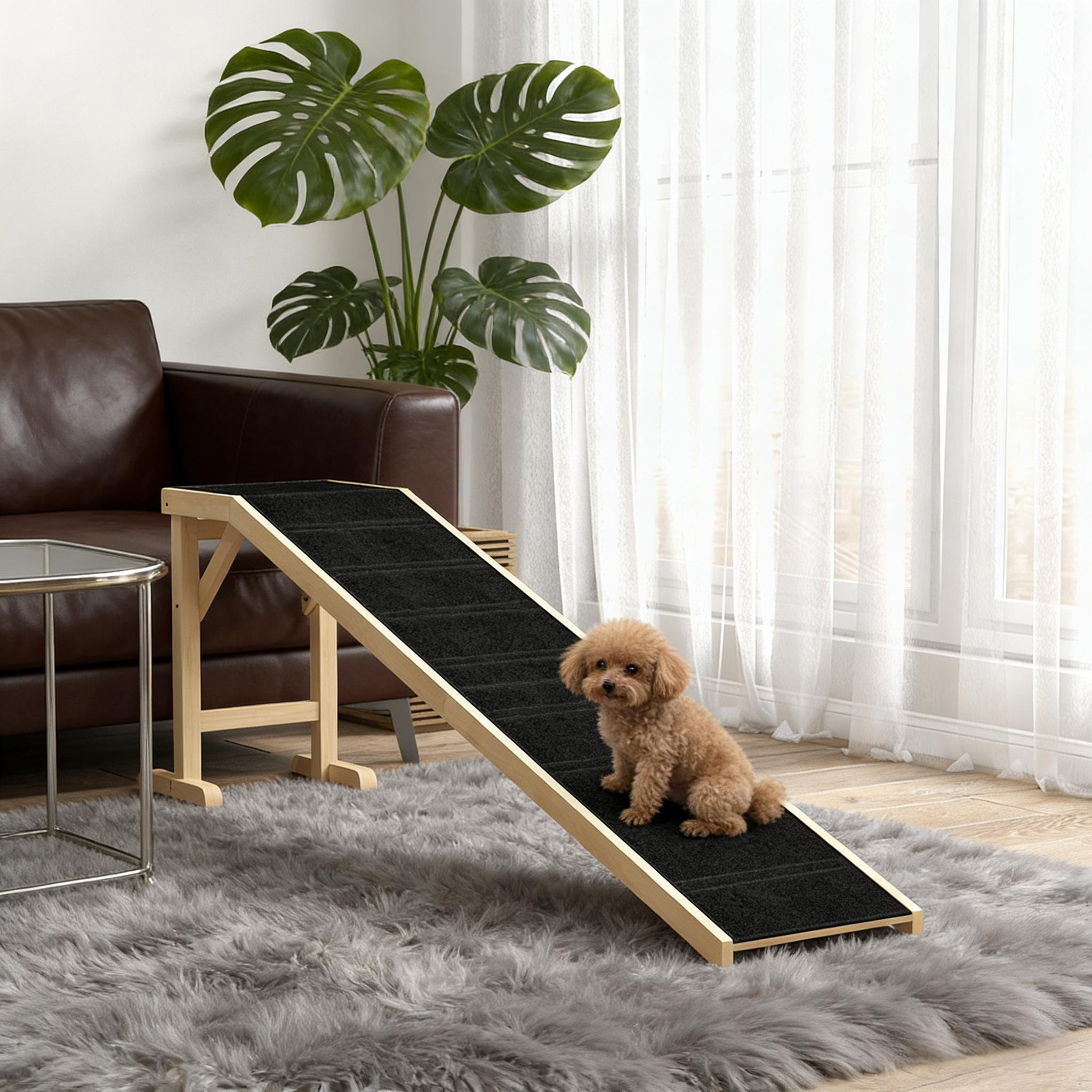 Tucker Murphy Pet™ Dog Ramp For Bed - Pet Ramp With Non-Slip Carpet And ...
