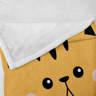 Ambesonne Cat Fleece Throw Blanket Adopt Me Big Face Multicolor | Wayfair