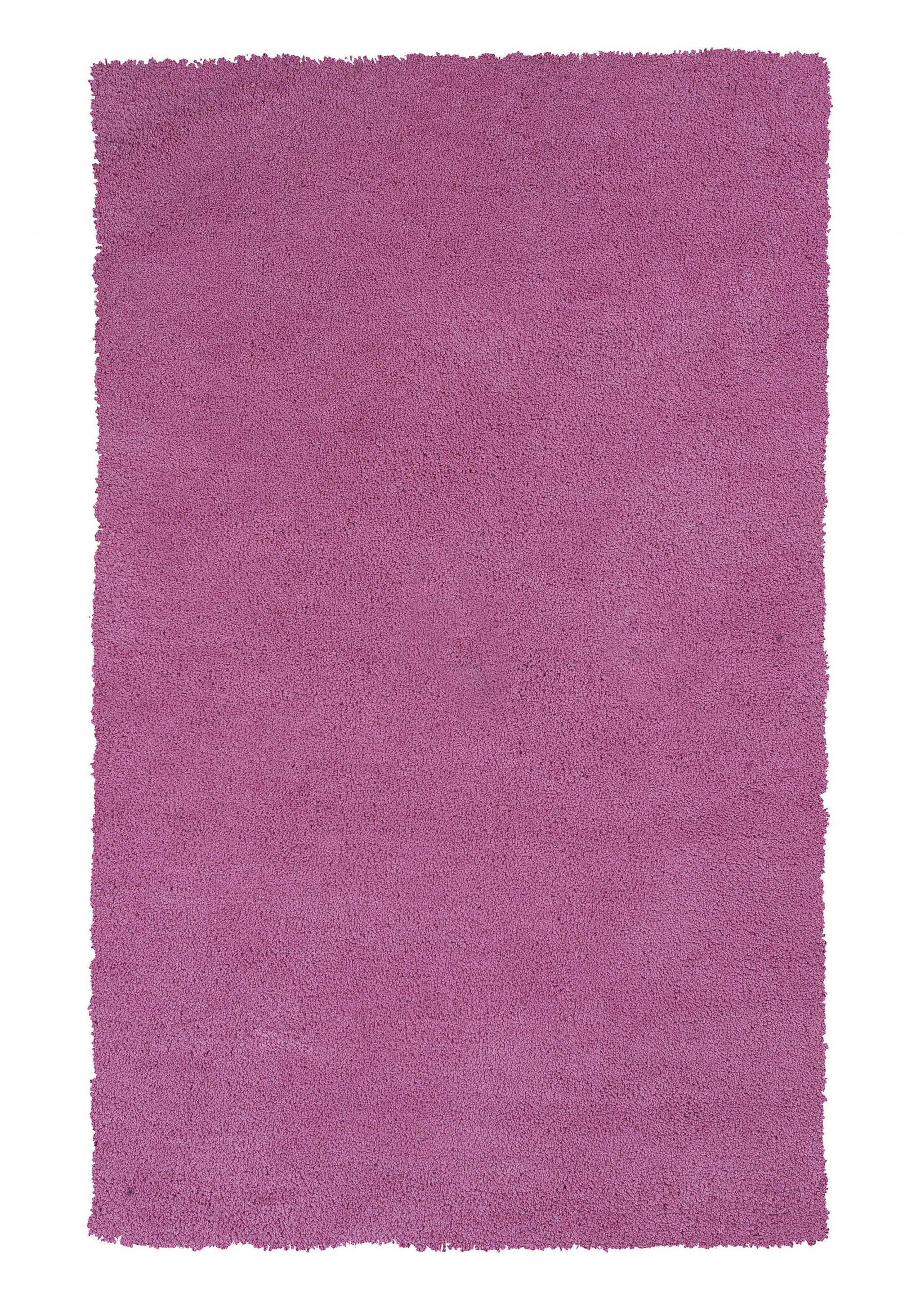 Ivy Bronx 2'X4' Hot Pink Indoor Shag Rug | Wayfair