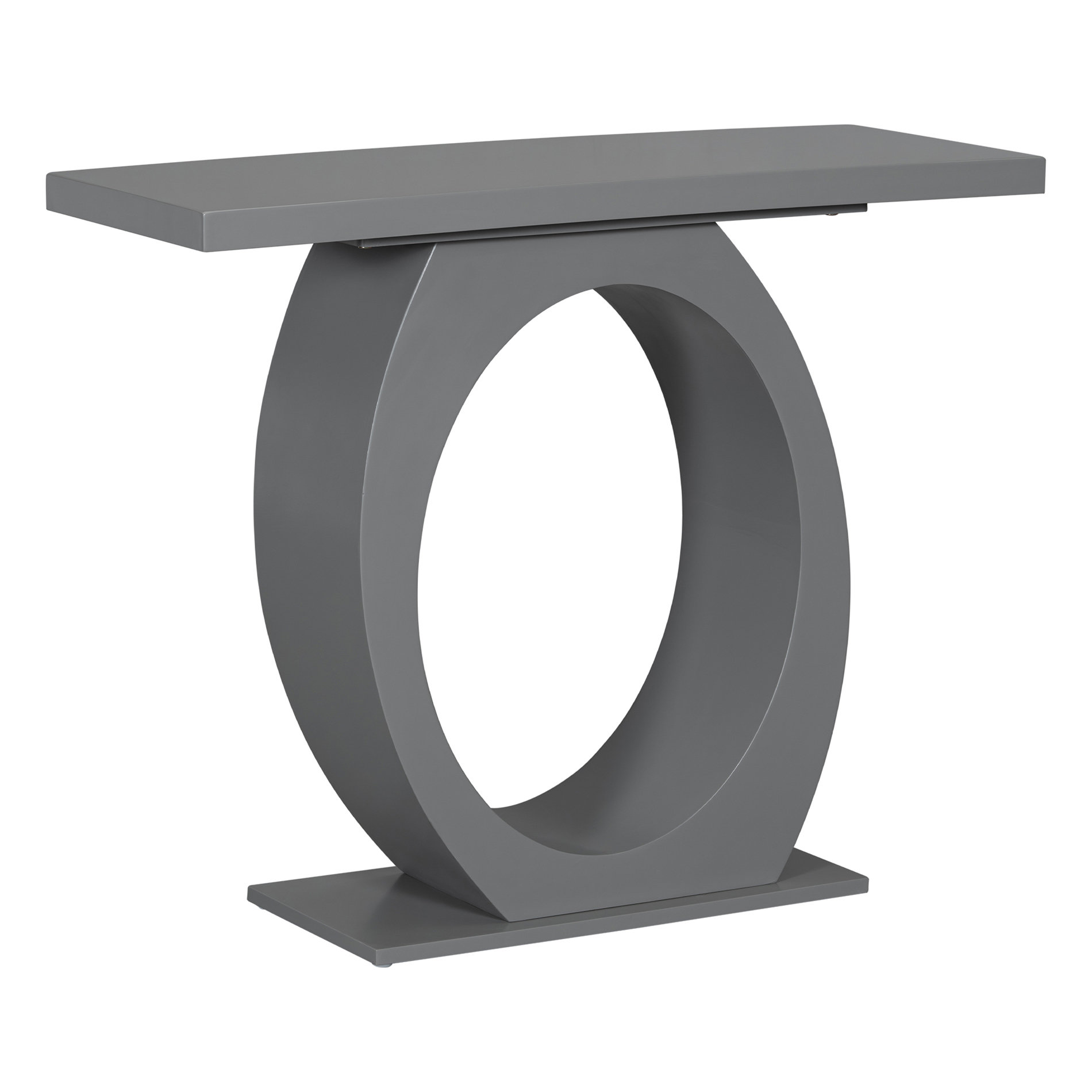 Latitude Run® Mirod Stylish Modern Console Table With Egg-Shaped Base ...
