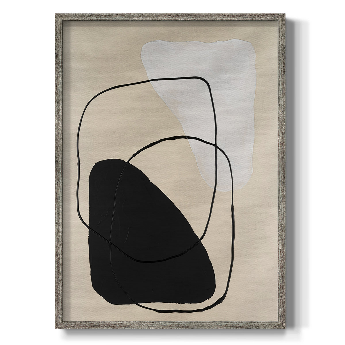 George Oliver Avant Mod II Framed Print - Solid Wood | Wayfair