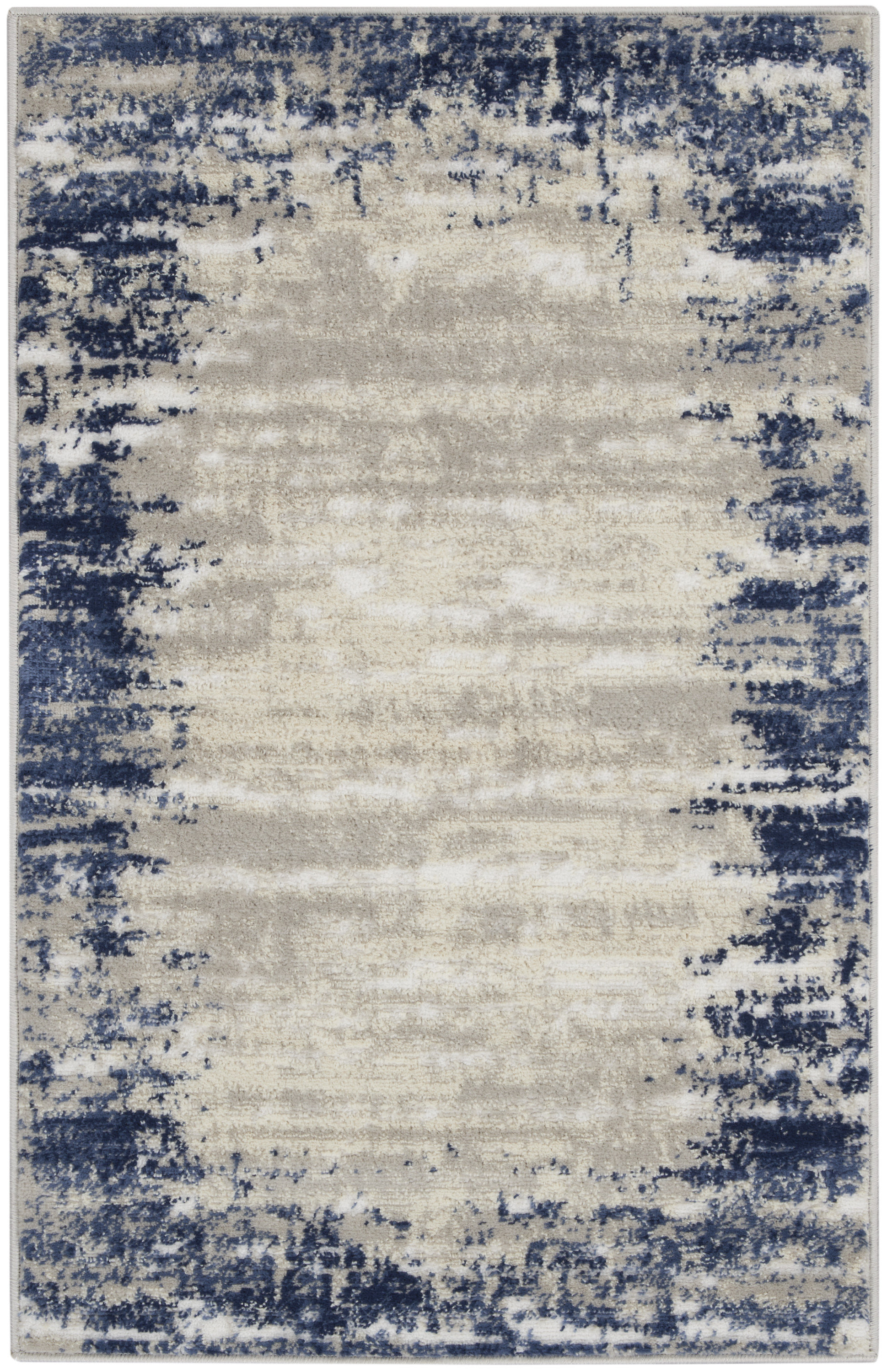 17 Stories Madlyn Modern Contemporary Ivory Area Rug | Wayfair