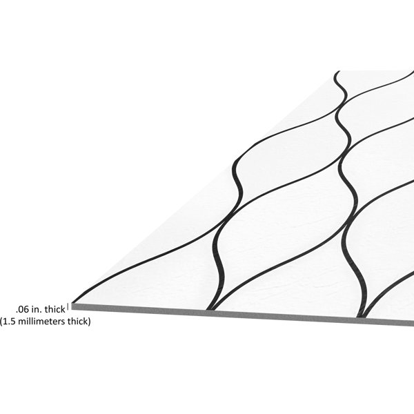 Achim Importing Co Retro 12" x 12" x 1.5mm Vinyl Tile | Wayfair