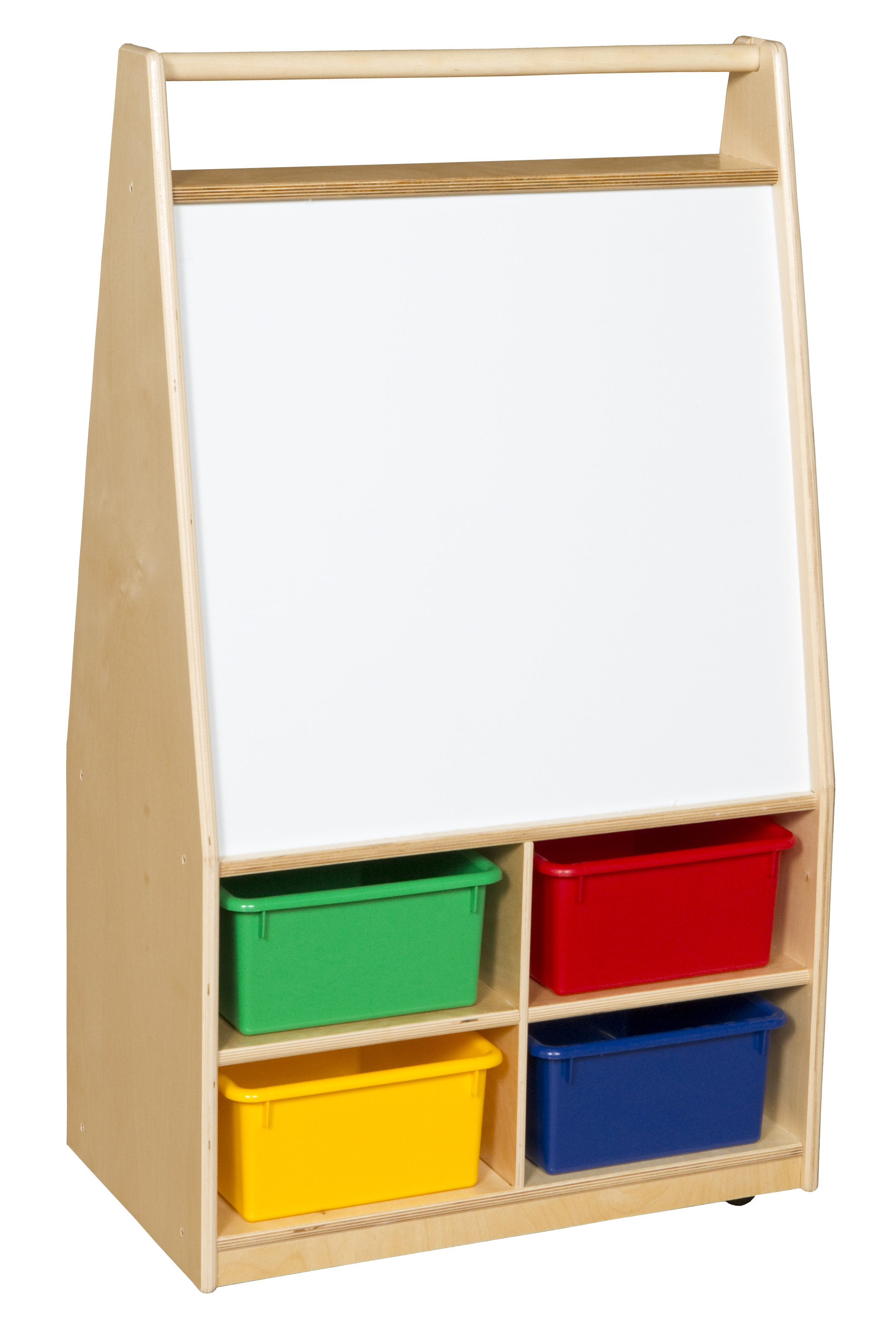 Wood Designs (4) Trays Teaching Cart | Wayfair