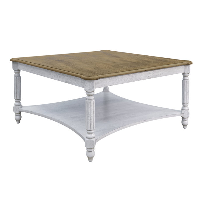 Laurel Foundry Modern Farmhouse Locke Solid Wood Square Coffee Table ...