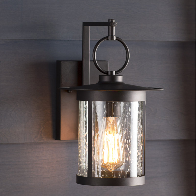 Gracie Oaks Decater Outdoor Wall Lantern & Reviews | Wayfair