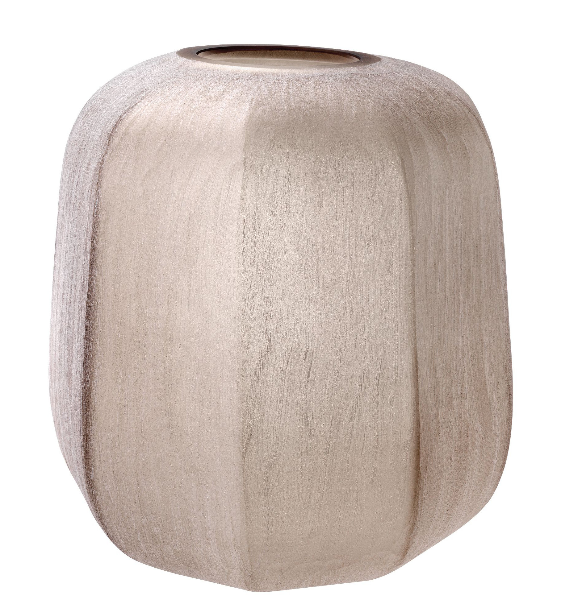 Eichholtz Avance Sand 13" Glass Table Vase | Wayfair