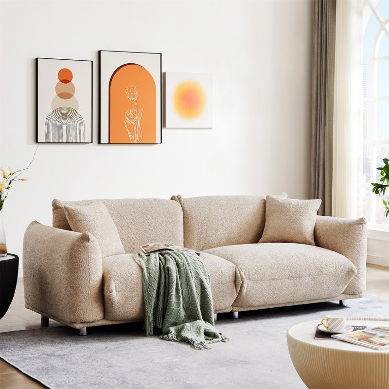 Red Barrel Studio® Oversized Loveseat Sofa For Living Room | Wayfair