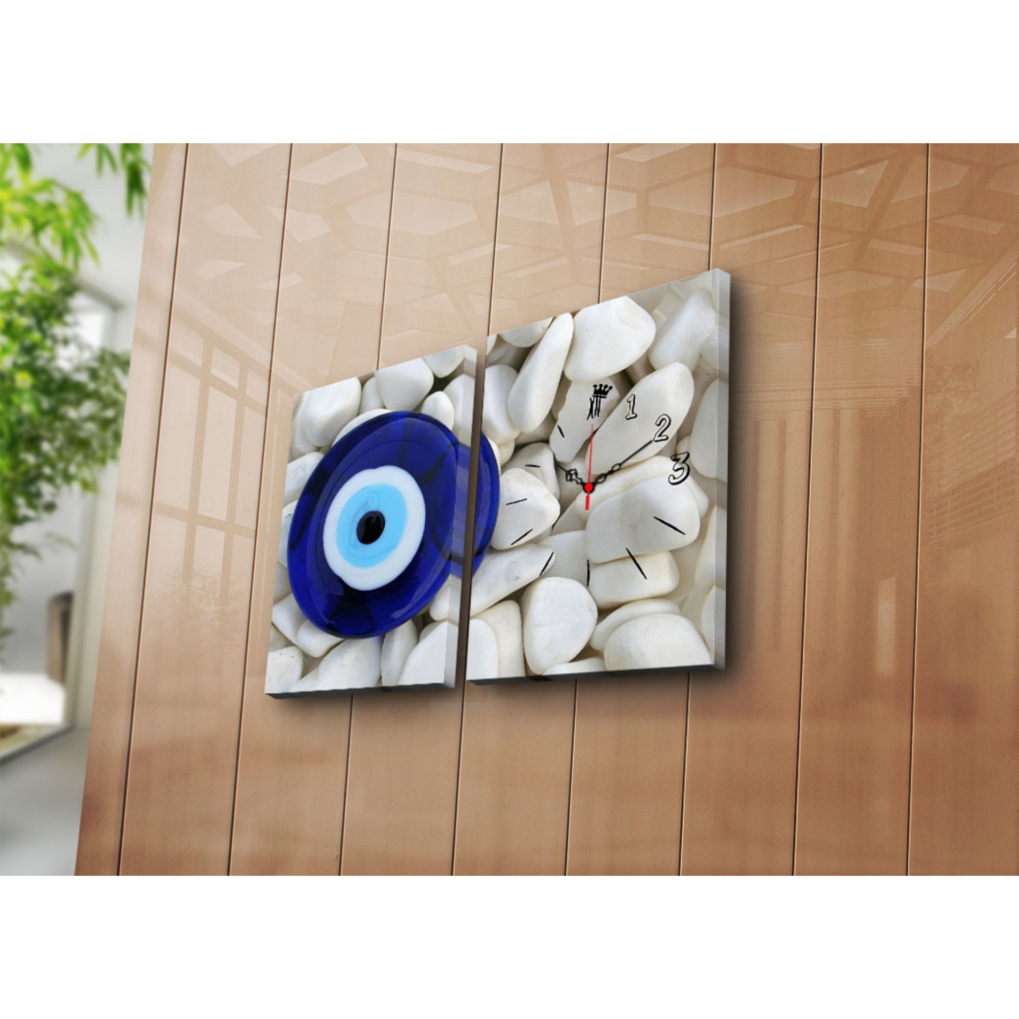 East Urban Home Dusharme Wall Clock | Wayfair