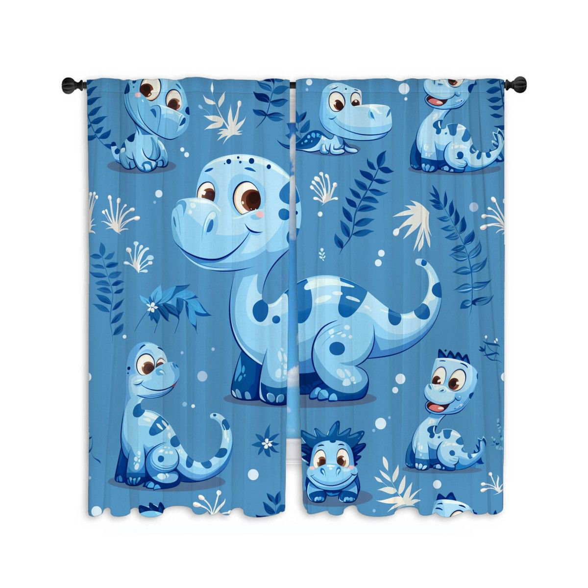 Bungalow Rose Eulla Polyester Room Darkening Curtain Pair | Wayfair