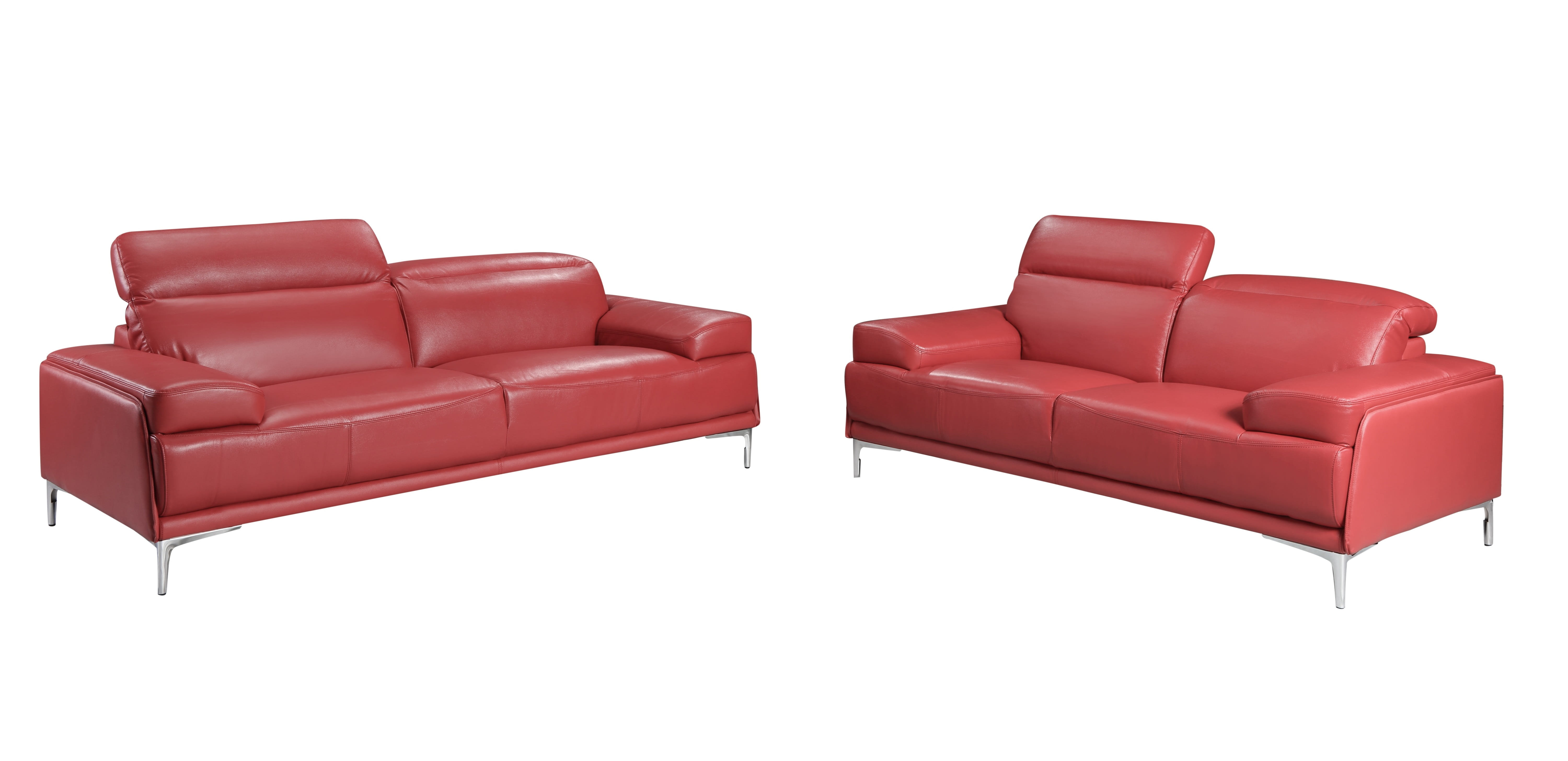 Brayden Studio Cortrell 2 - Piece Leather Living Room Set - Wayfair Canada