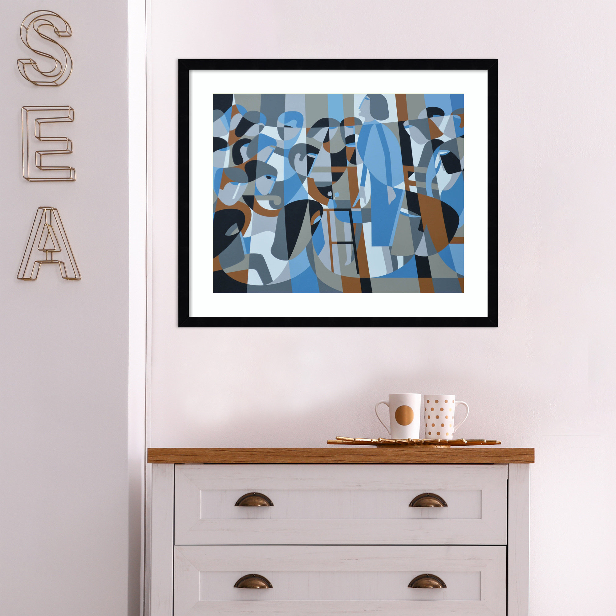 Brayden Studio Jordans Quaker Meeting By Ron Waddams Wood Framed Wall ...