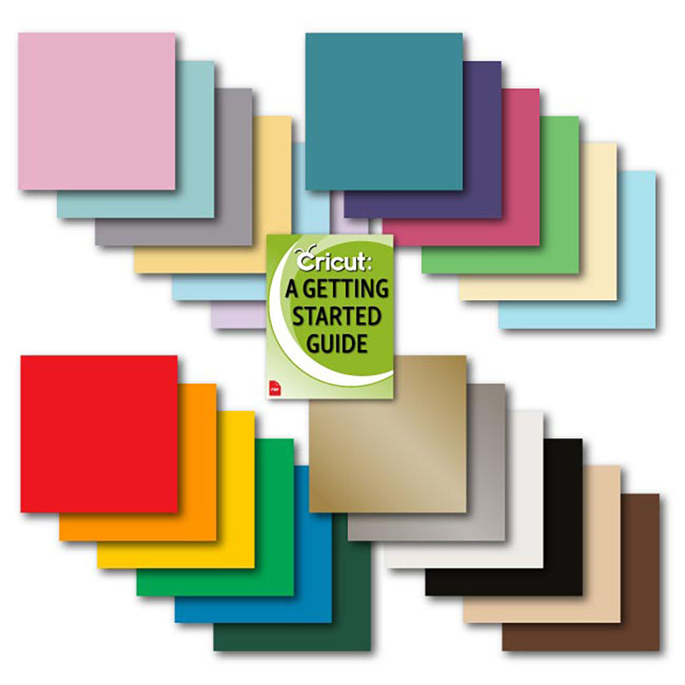 Cricut Permanent Vinyl Samplers Bundle Cutting Machine Materials ...