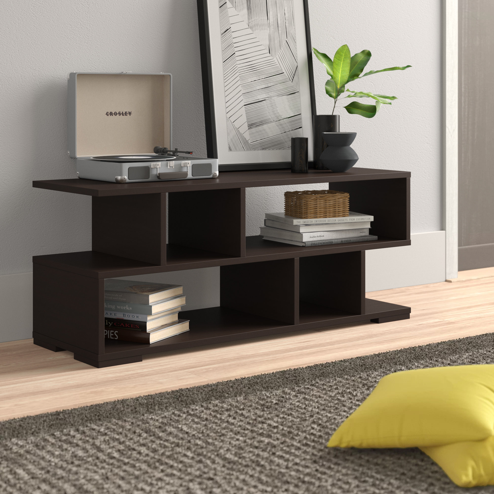Zipcode Design™ Difiore 35.4'' Media Console | Wayfair
