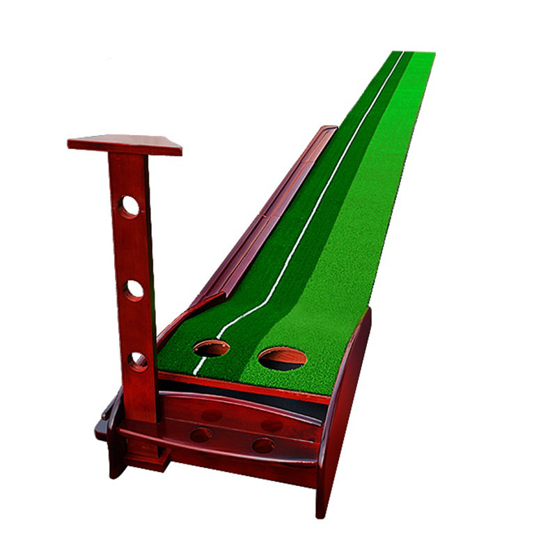Ruby Turf 14.5" W x 120" D Professional Practice Training Putting Mat ...