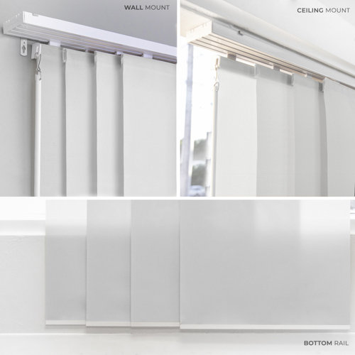 Symple Stuff Semi Sheer Vertical Blind & Reviews | Wayfair