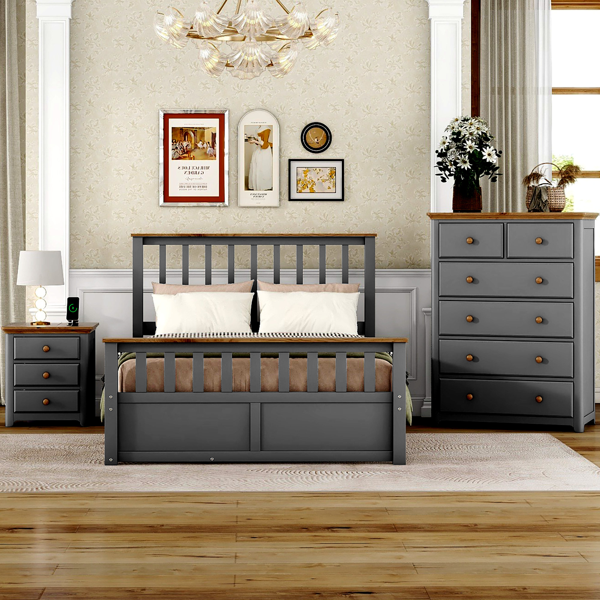 Wildon Home® Monthamre 3 Piece Bedroom Set | Wayfair