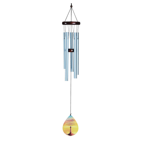 Arlmont & Co. Lighthouse John Wind Chime | Wayfair