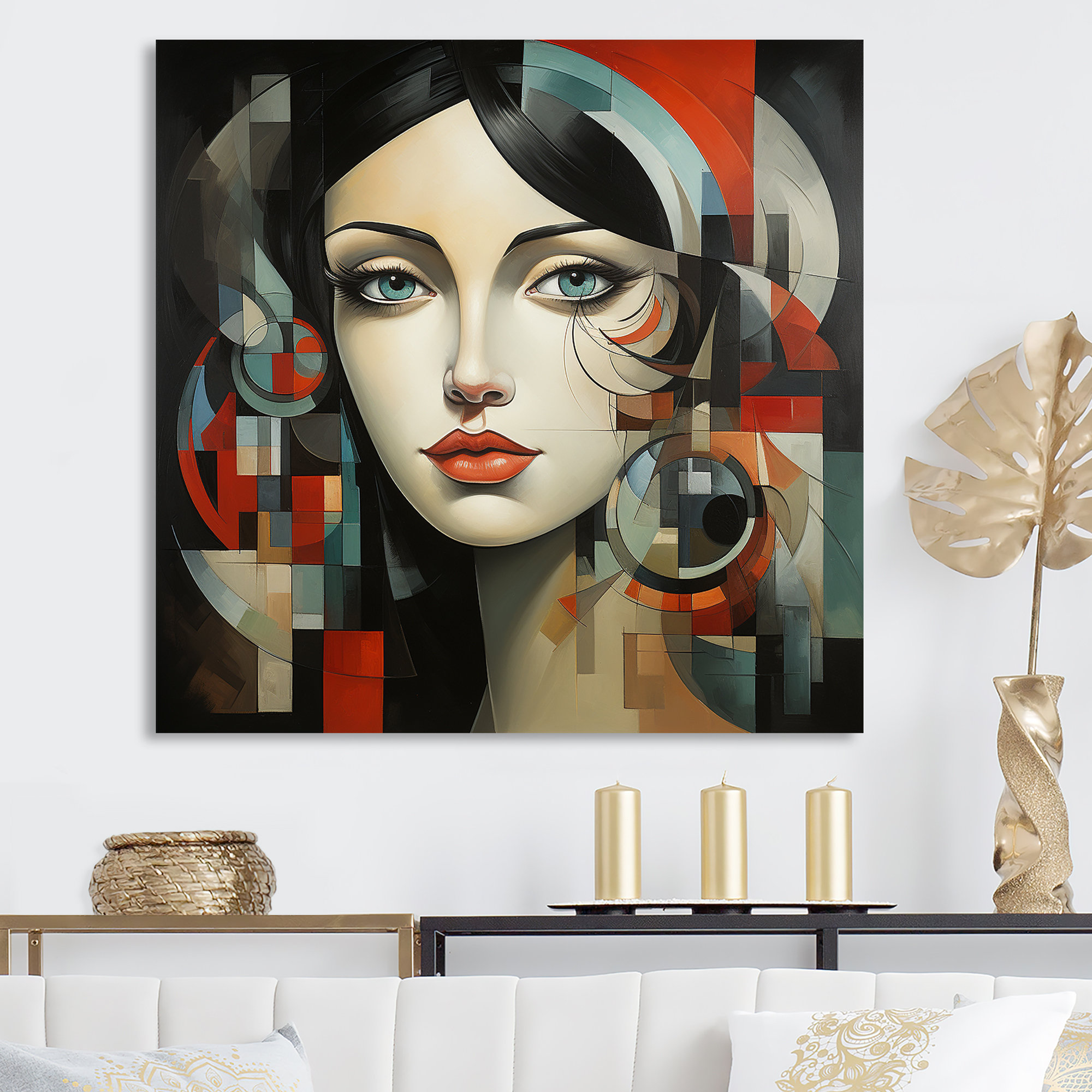 Mercer41 Pablo Picasso Cubism Portrait III - Modern Wall Art - Wayfair ...