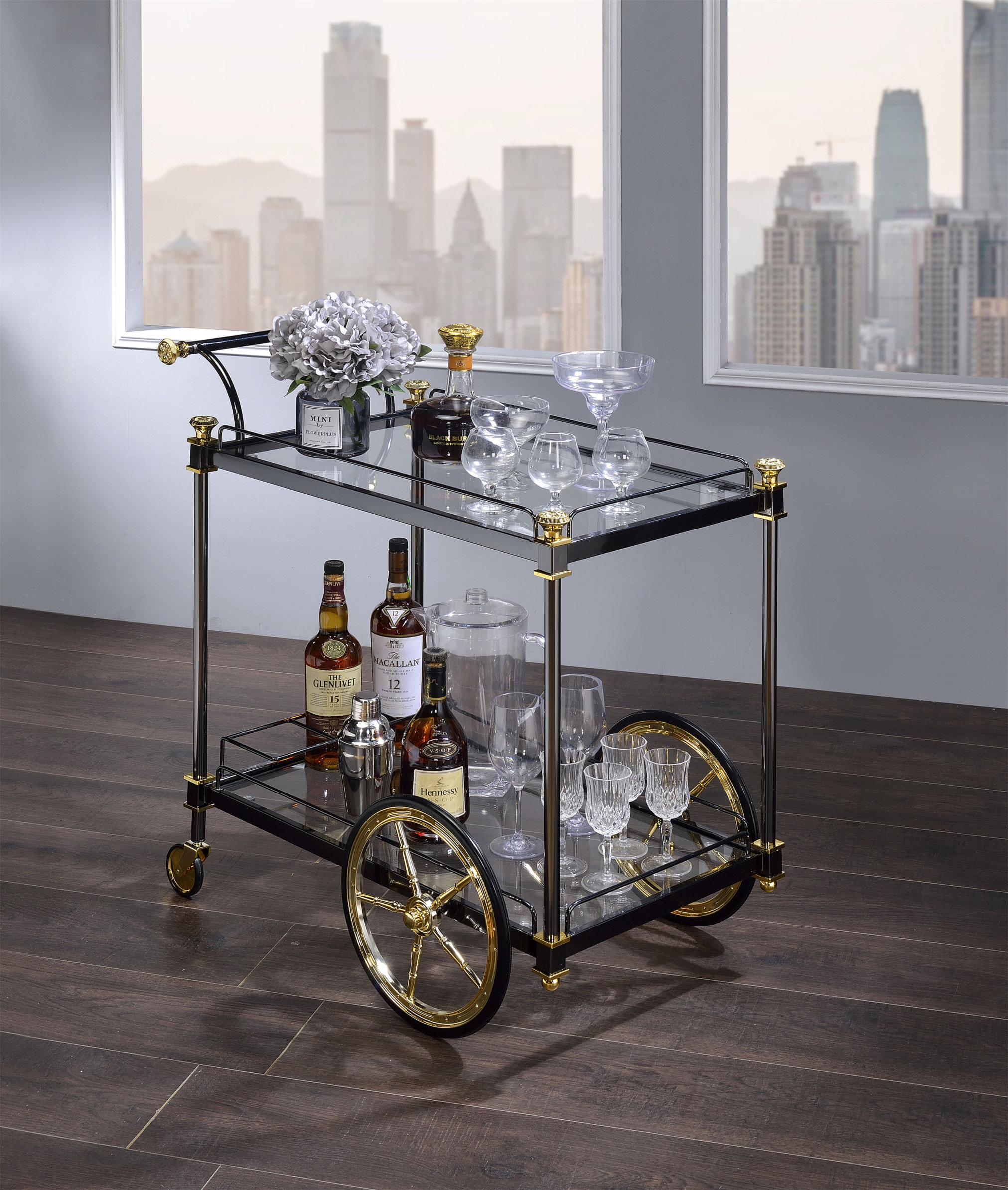 Everly Quinn Cyrus Serving Cart - Wayfair Canada