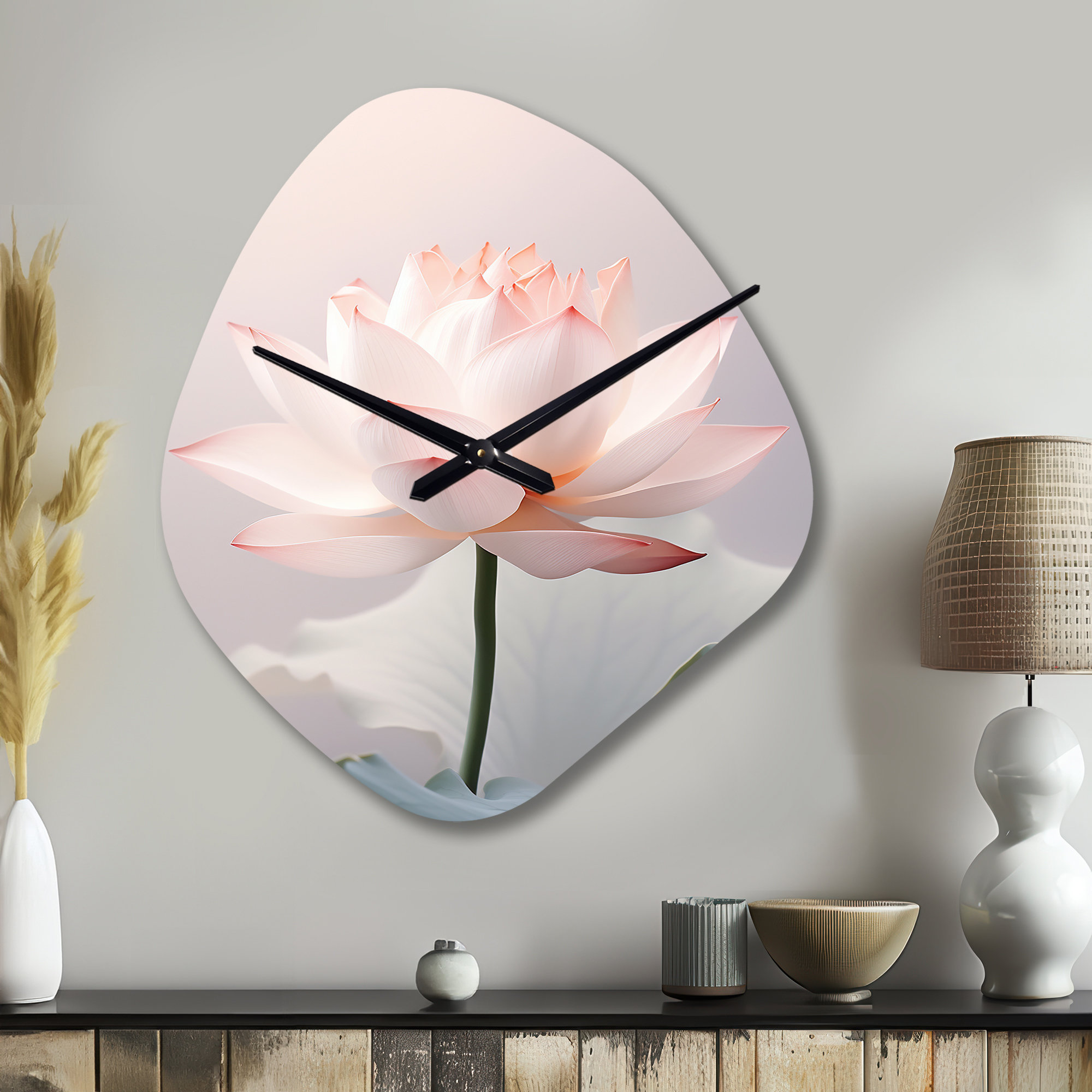 Design Art Hinduism Art Lotus Serenity - Hinduism Irregular Shape Metal ...