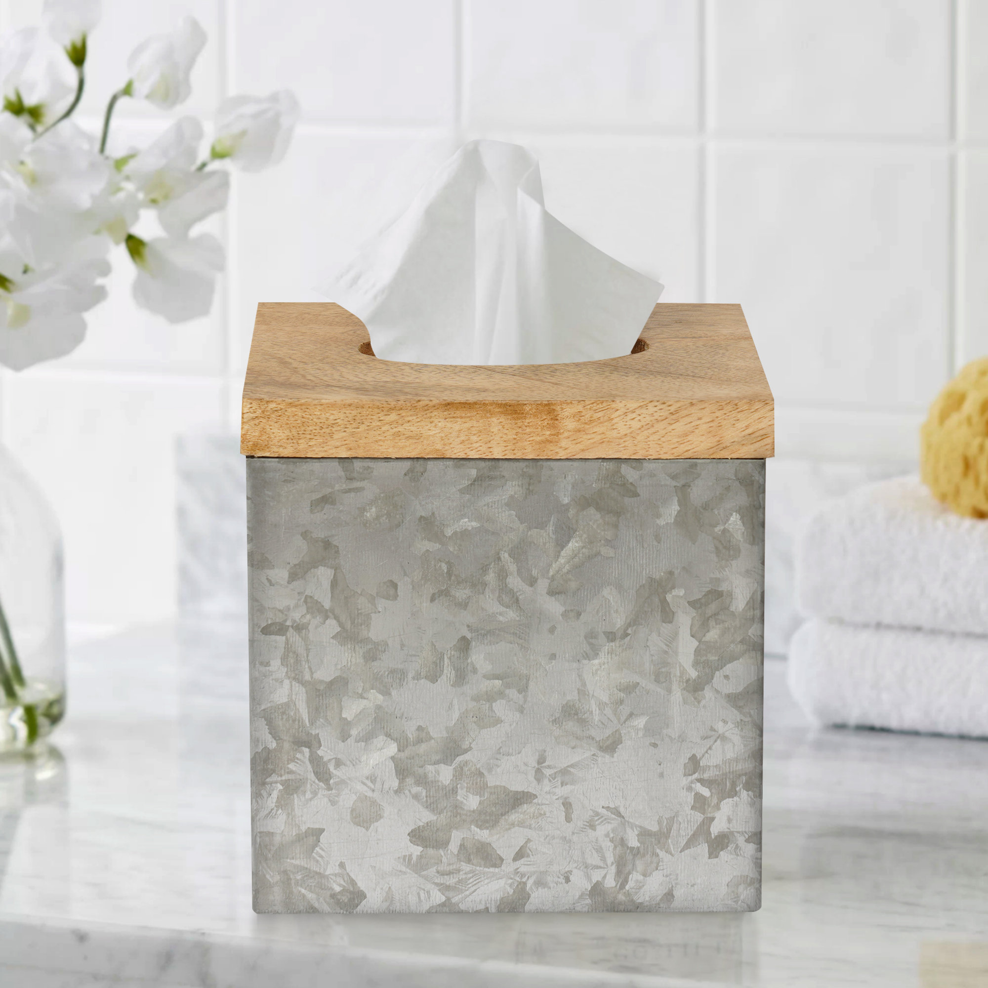 Gracie Oaks Hylton Tissue Box Cover & Reviews | Wayfair