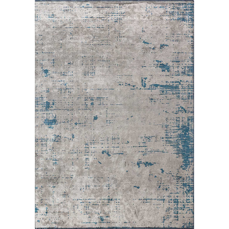 17 Stories Cotton Abstract Rug - Wayfair Canada