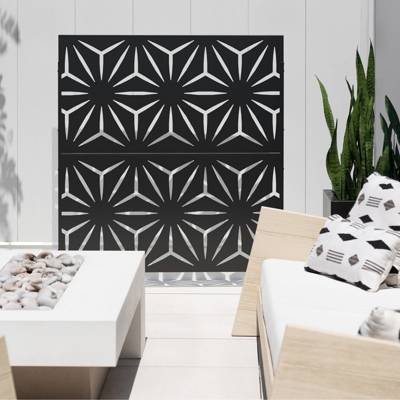 Veradek Screen Series Star Plastic Black Screen Panel & Reviews | AllModern