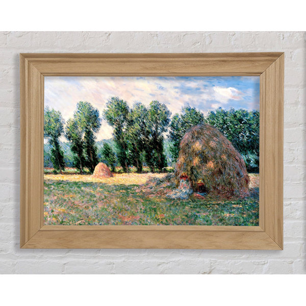 Bright Star Monet Haystacks - Single Picture Frame Art Prints | Wayfair ...