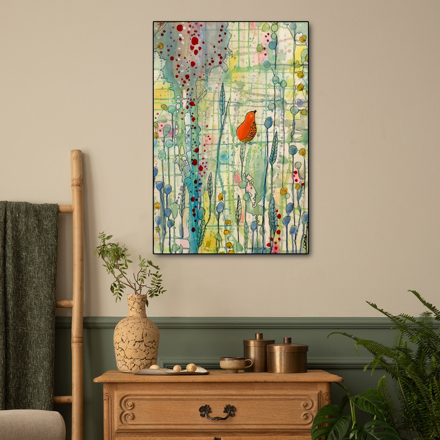 Latitude Run® Steelpix Metal Canvas - Alpha By Sylvie Demers Wall Art ...