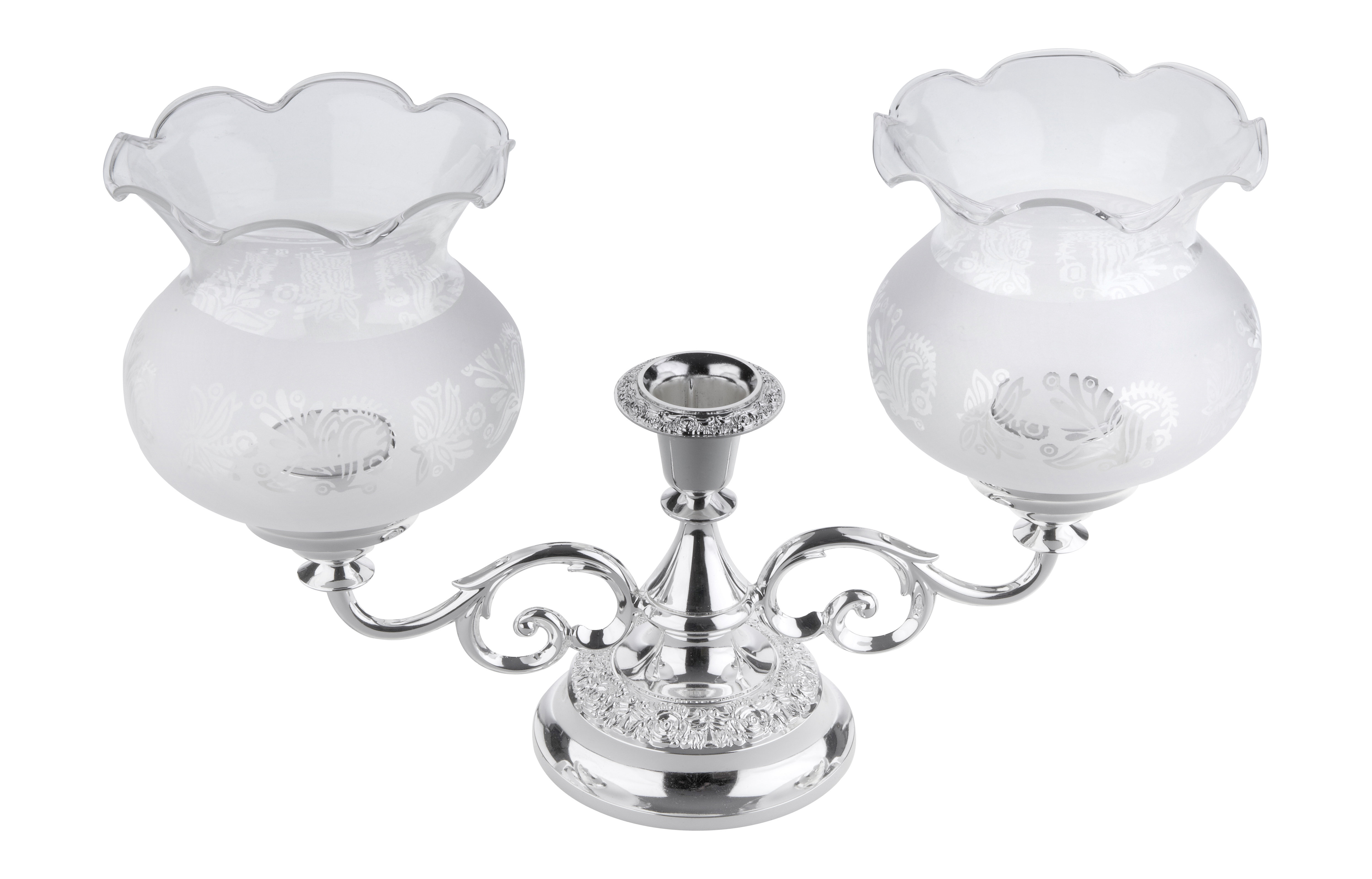 Corbell Silver Company Silver Plated Candelabra | Perigold