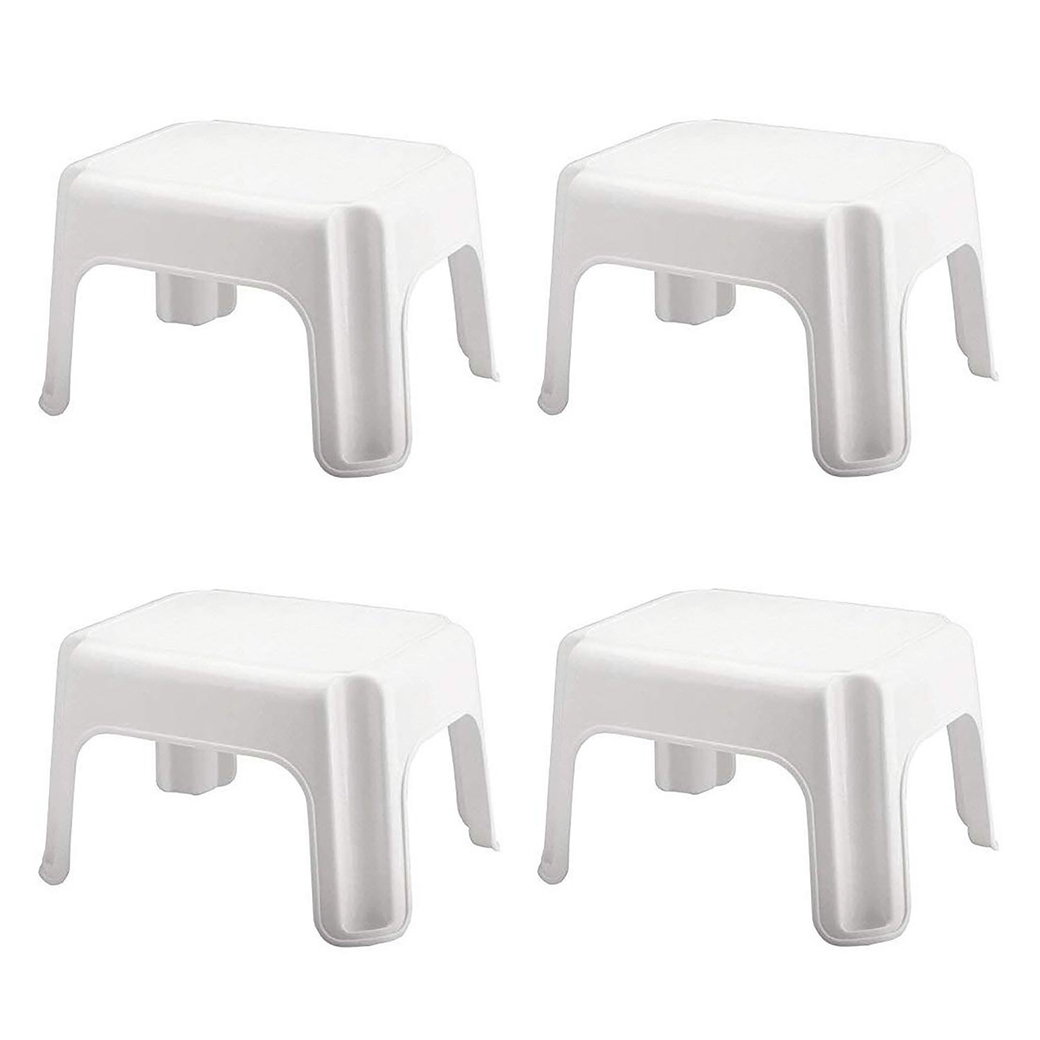 Rubbermaid Commercial Products 1 - Step Plastic Lightweight Step Stool ...
