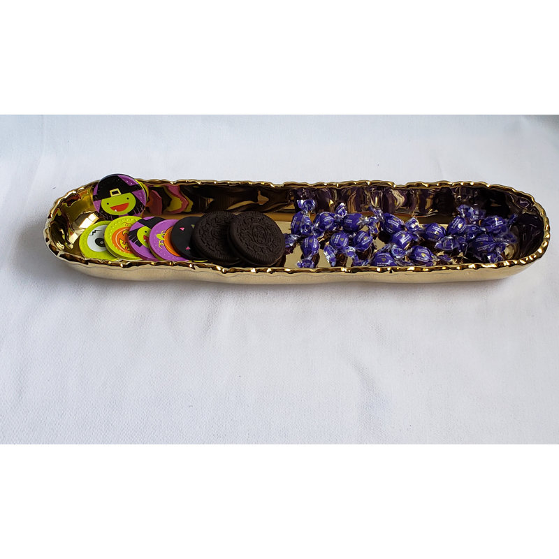 Mercer41 Porcelain China Tray | Wayfair