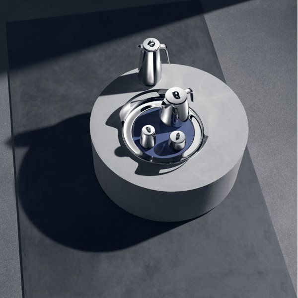 Georg Jensen Helix Ottoman and Coffee Table Tray | Perigold