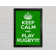 Bright Star Keep Calm Rugby - Single Picture Frame Art Prints | Wayfair ...
