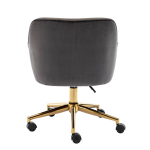 Willa Arlo Interiors Crick Velvet Task Chair & Reviews | Wayfair