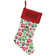 The Holiday Aisle® Paws Personalized Red Cuff Stocking | Wayfair