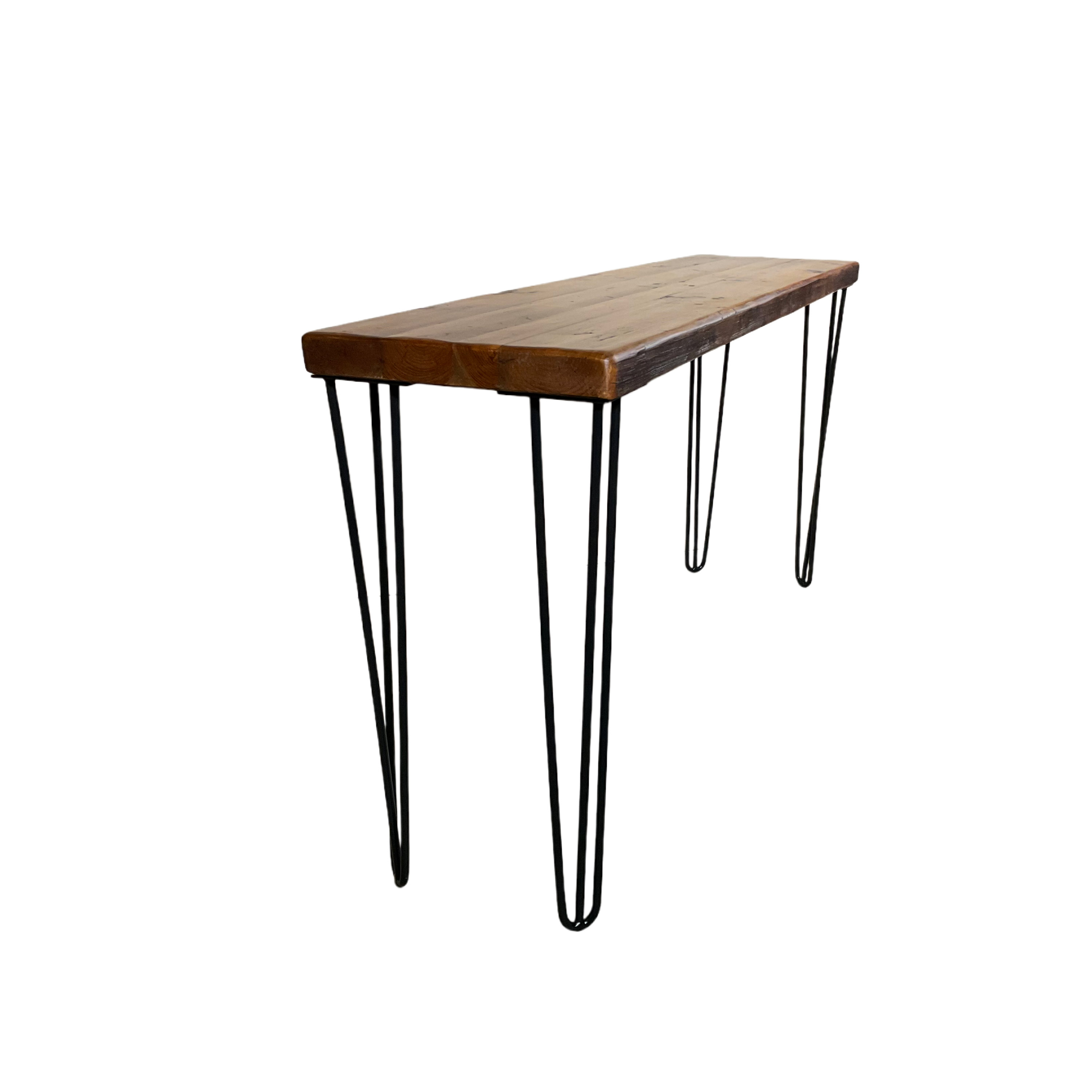 Heirloum Reclaimed Wood Entry/Console Table with Hairpin Legs & Reviews ...