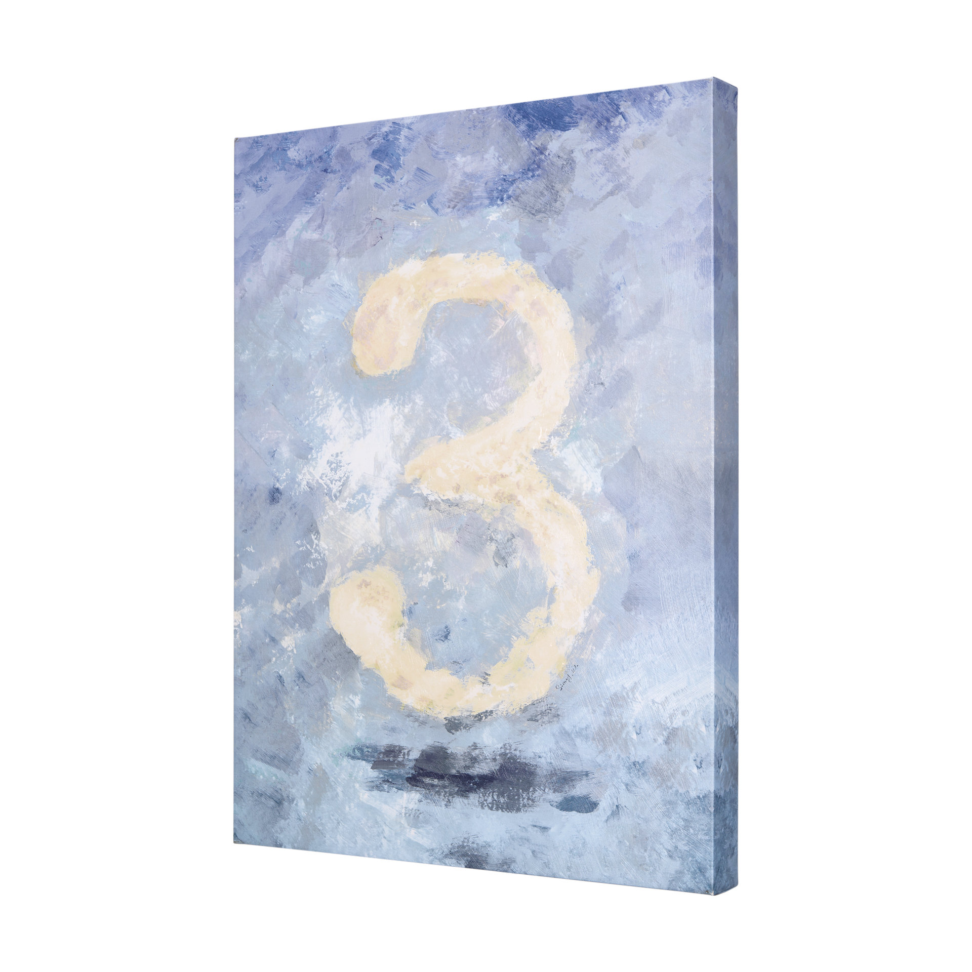 Mercana Numbers III On Canvas Print | Wayfair