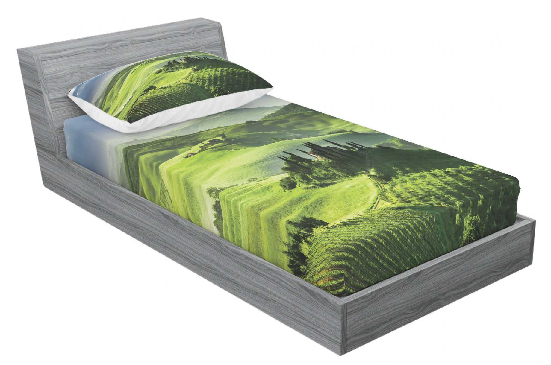 Ambesonne Nature Sheet Set | Wayfair