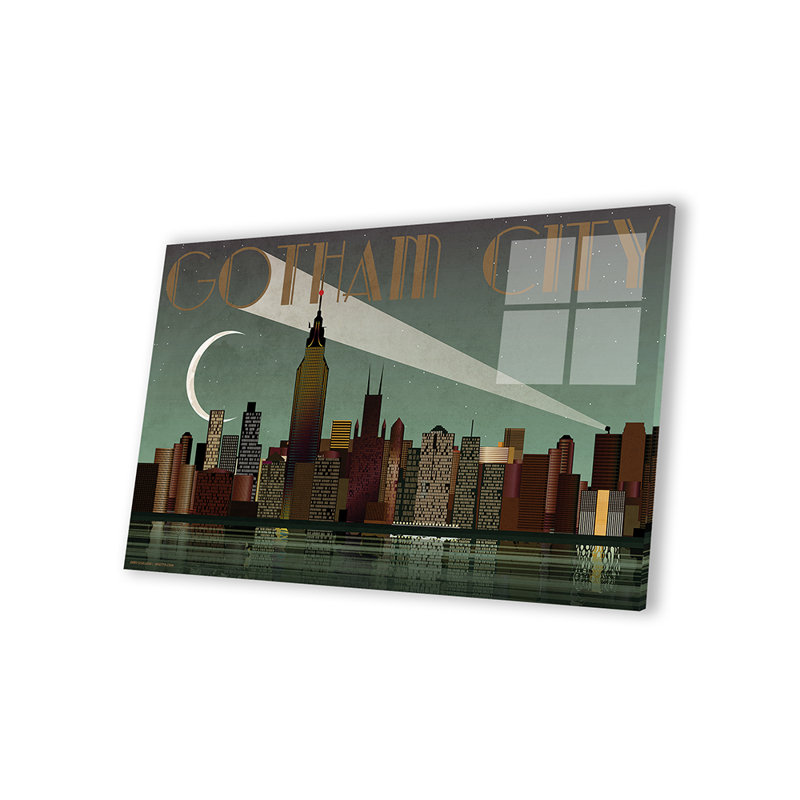 gotham city skyline coloring pages