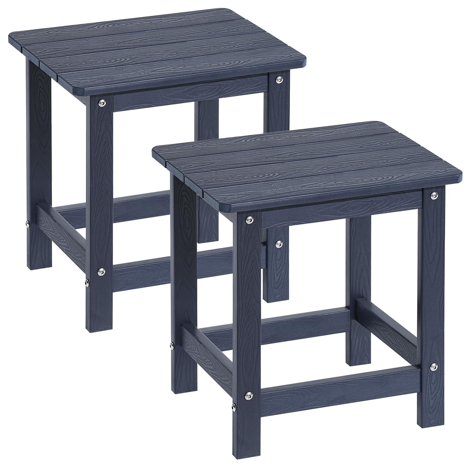 Lark Manor Outdoor Side Table, Adirondack Small End Table(Set of 2 ...