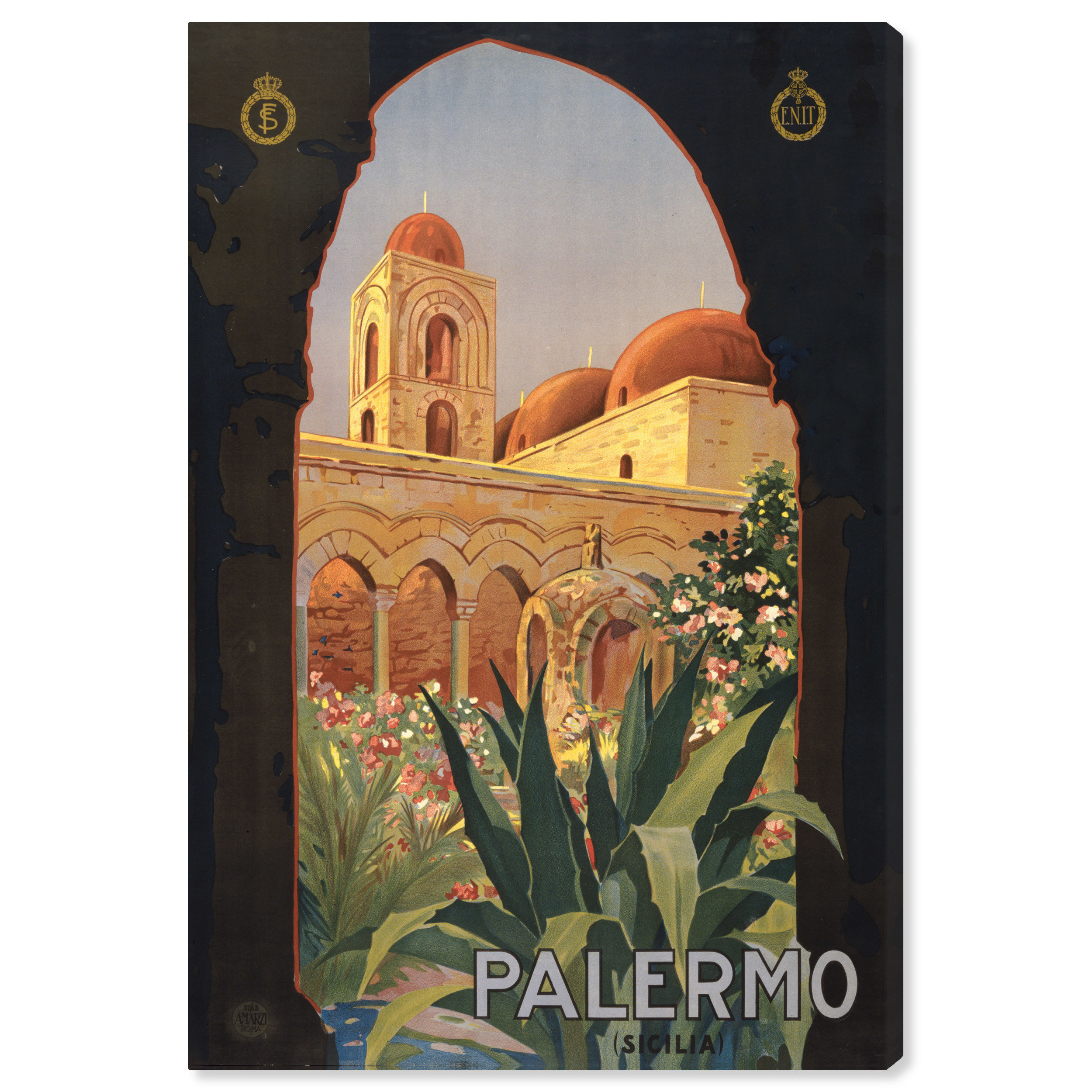 Oliver Gal Advertising 'Palermo Sicilia Poster' Posters By Oliver Gal ...