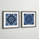 Three Posts™ Navy Nature - 2 Piece Picture Frame Graphic Art Print Set ...
