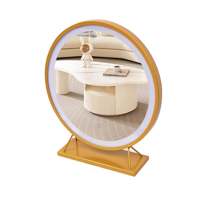 Mercer41 Gunndis Round Floor Mirror | Wayfair