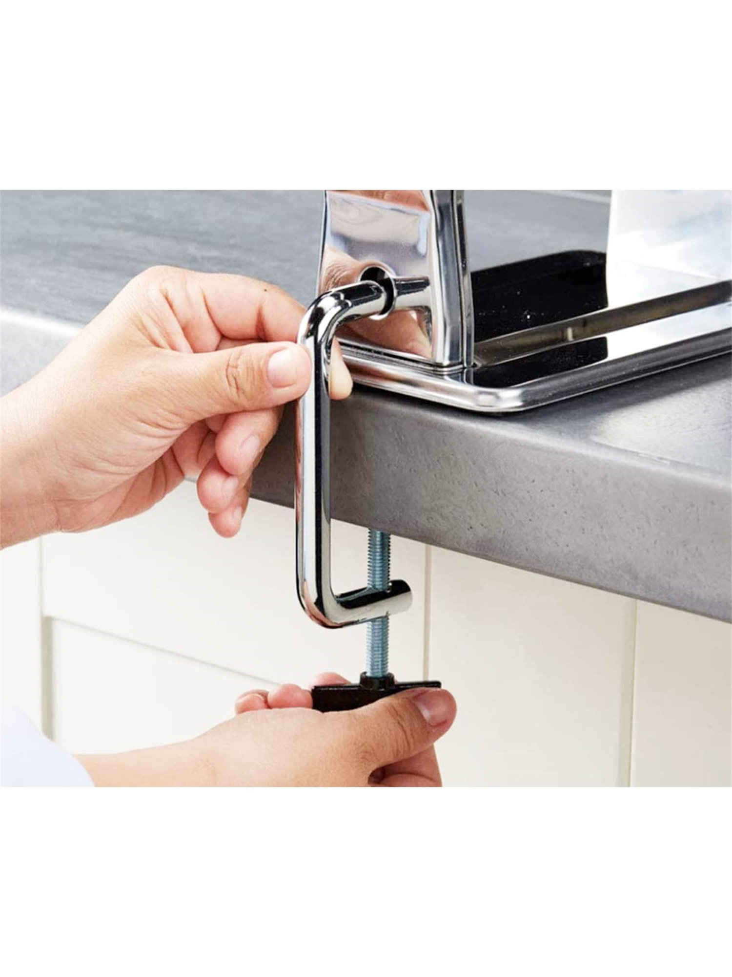 BTERAZ Pasta Maker Machine, Set Of 6 Piece 150Mm Steel Noodle Maker ...