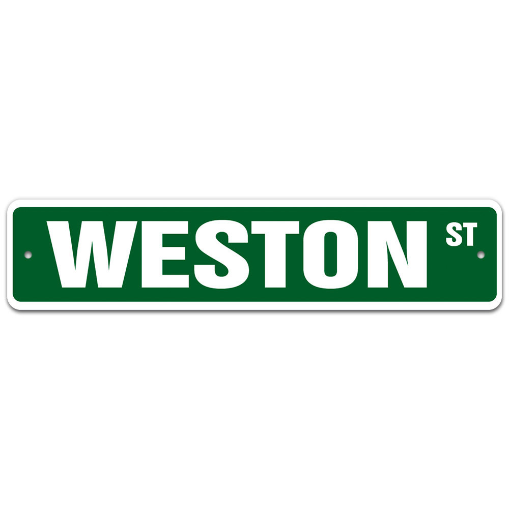 East Urban Home Street Sign | Wayfair
