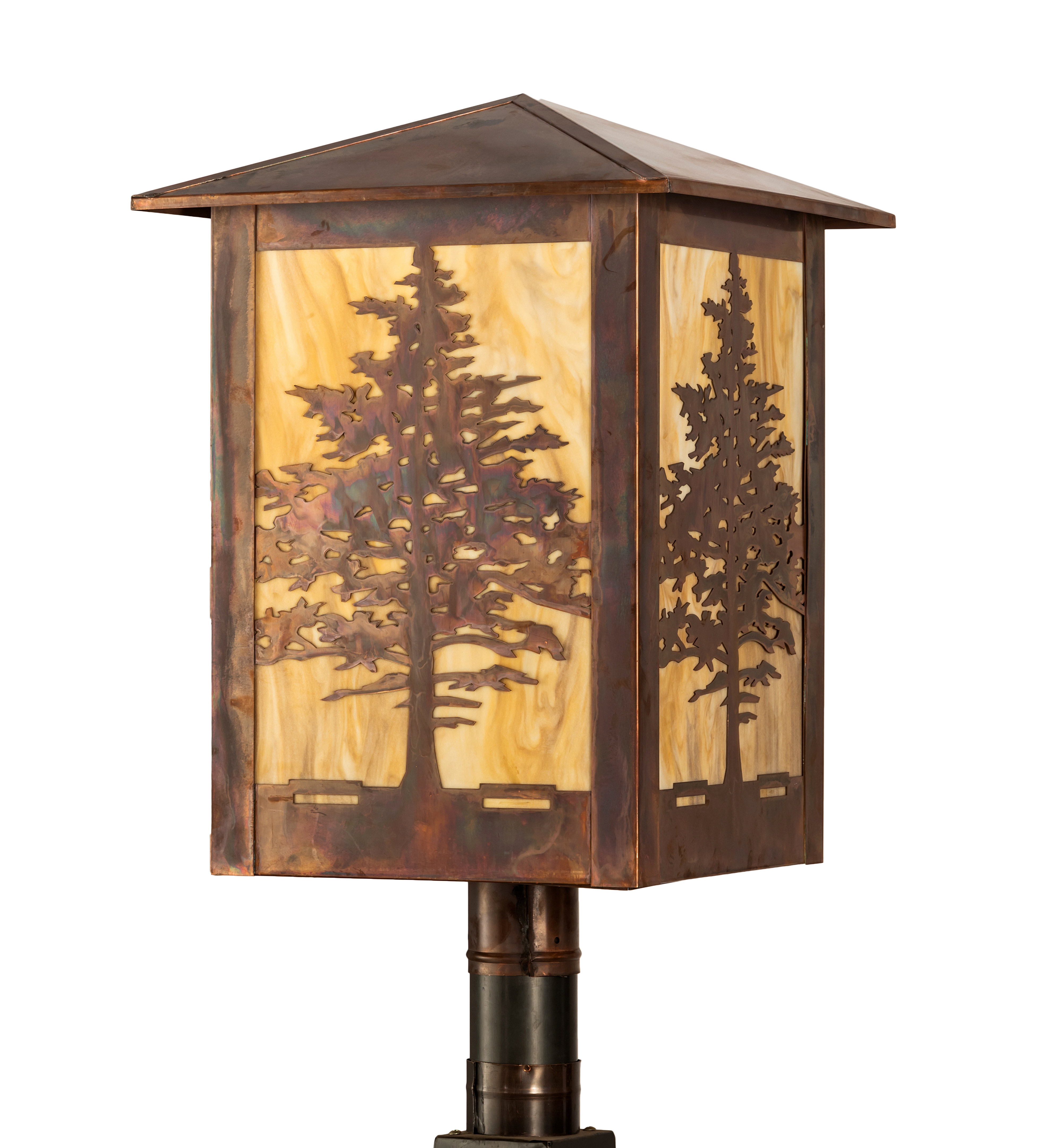 Meyda Lighting Tamarack One Light Post Mount | Perigold