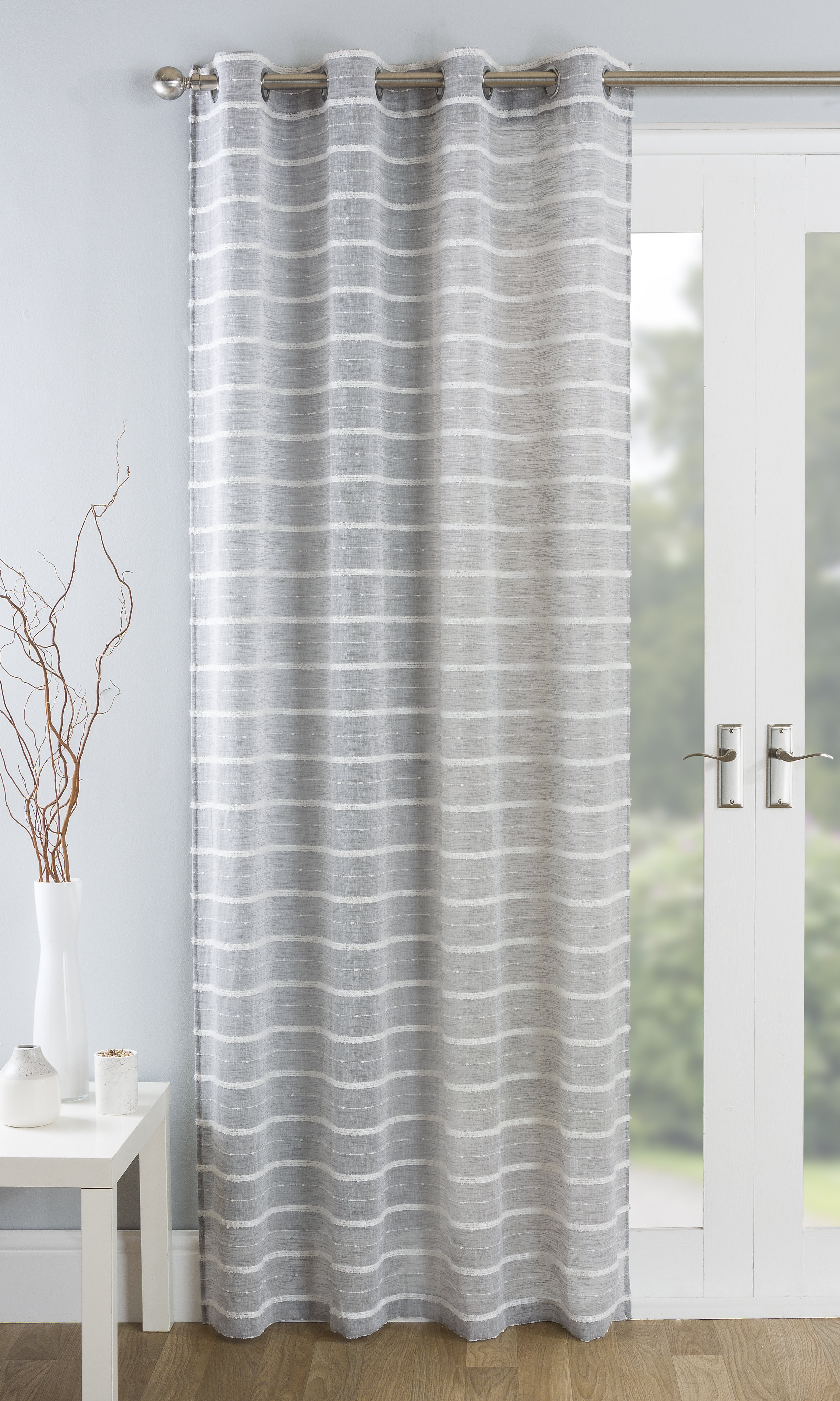 Brambly Cottage Walsh Eyelet Semi Sheer Curtain & Reviews | Wayfair.co.uk