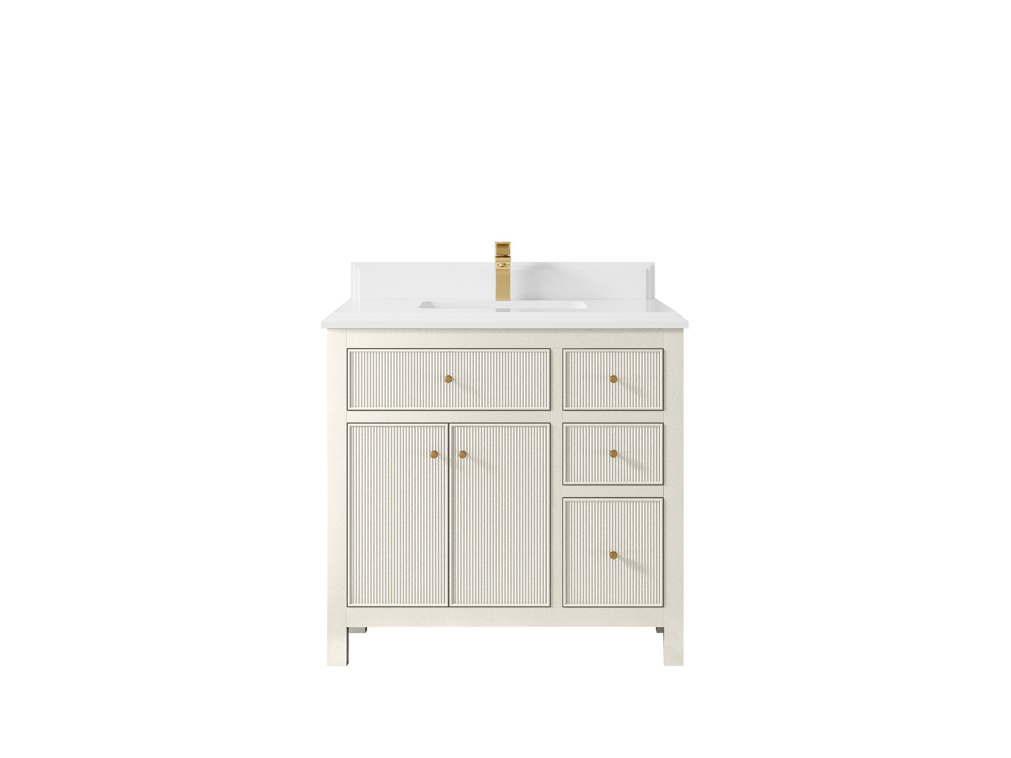 Willow Collections Sonoma 36 In. W X 22 In. D Center Sink Bathroom ...